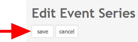 Creating an Event Series for a Course